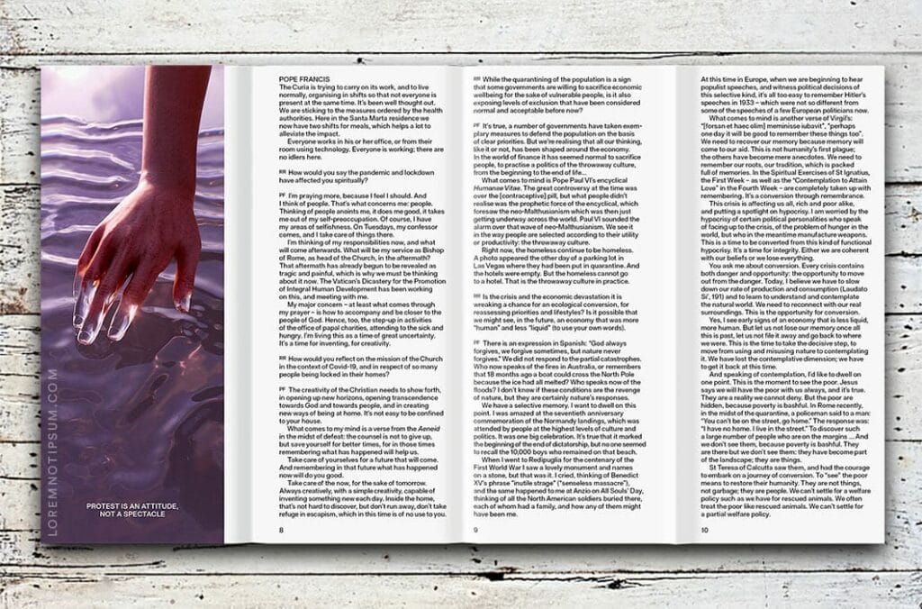 Real Review – Issue 10 - Buy from LOREM (not Ipsum)