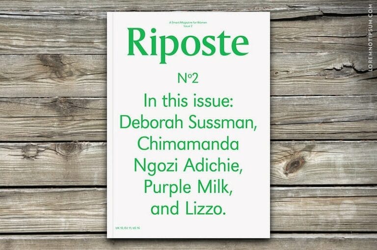 Riposte Magazine – Issue 2 - Buy from LOREM (not Ipsum)